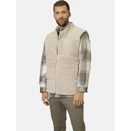 Steppweste Babista "Outdoorweste FIOREZONTI", Herren, Gr. 58, beige, Obermaterial: 100% Polyester COOLMAX PES(Coolmax)., Westen Steppweste