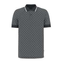 JOOP! Poloshirt JOOP "Jessino", Herren, Gr. 3XL, dunkelblau, Jersey, Obermaterial: 100% Baumwolle, unifarben, normal, B&uuml;ndchen, Shirts, Cornflower-Allover-Print