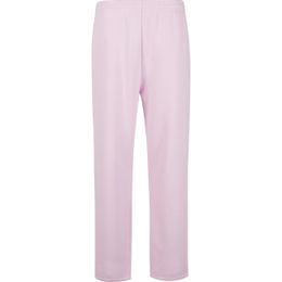 Jogginghose Urban Classics "Urban Classics Fluffy Sweatpants", Herren, Gr. S, US-Gr&ouml;&szlig;en, softpink, 70% Baumwolle, 30% Polyester, unifarben, loose fit, Hosen Jogginghose
