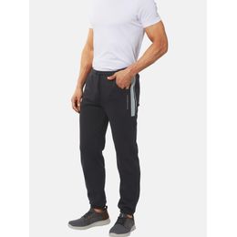 Jogginghose Babista "Jogginghose FERION", Herren, Gr. M, N-Gr, schwarz, Obermaterial: 100% Baumwolle CO., Hosen Jogginghose