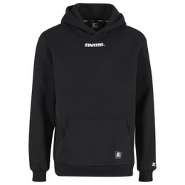 Kapuzenpullover STARTER Black Label "Starter Black Label Starter Small Logo Essential Hoodie", Herren, Gr. M, schwarz, 70% Baumwolle, 30% Polyester, mehrfarbig, normal, ohne Ausschnitt, Pullover Kapuzenpullover