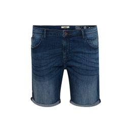 Jeansshorts Blend "Jeansshorts BHBGrilitsch", Damen, Gr. 6XL, N-Gr, blau (denim dunkelblau), Obermaterial: 98% Baumwolle CO. 2% Elasthan EL., Hosen Jeansshorts