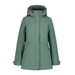 Outdoorjacke Icepeak "Icepeak Softshell jacke Aplington", Damen, Gr. 42, gr&uuml;n (antikgr&uuml;n), 95% Polyester, 5% Elasthan, Jacken Outdoorjacke