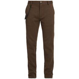 Chinohose Blend "Chinohose BHWalton", Herren, Gr. 31, L&auml;nge 32, braun (carafe), Obermaterial: 50% Baumwolle CO. 48% Polyester PES. 2% Elasthan EL., Hosen Chinohose