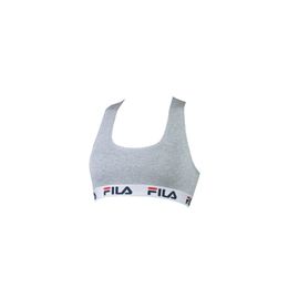 Bustier Fila "Bustier 1er Pack", Damen, Gr. S, N-Gr, grau, Obermaterial: 95% Baumwolle CO. 5% Elasthan EL., BHs Bustier