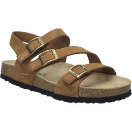 Sandale Josef Seibel "Hermine 16, camel", Damen, Gr. 39, braun (camel), Obermaterial: 100% Rindsleder Leather cow., Schuhe Sandale