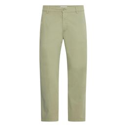 Chinohose Casual Friday "Chinohose CFPEPE garment dyed pants", Herren, Gr. 31, L&auml;nge 34, gr&uuml;n (tea), Obermaterial: 97% Baumwolle CO. 3% Elasthan EL., Hosen Chinohose