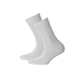 Kurzsocken Hudson "Socken 2er Pack", Damen, Gr. 35-38, wei&szlig;, Obermaterial: 75% Baumwolle CO. 23% Polyamid PA. 2% Elasthan EL., Socken