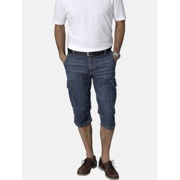 Bermudas Babista "Bermuda FLORELLETTA", Herren, Gr. 54, N-Gr, blau, Obermaterial: 99% Baumwolle CO. 1% Elasthan EL., Hosen Bermudas