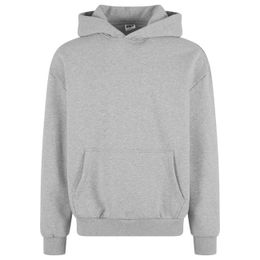 Kapuzenpullover Urban Classics "Urban Classics Ultra Heavy Oversized Hoody", Herren, Gr. L, erdgrau, 80% Baumwolle, 20% Polyester, unifarben, normal, ohne Ausschnitt, Pullover Kapuzenpullover