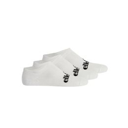 Sneakersocken Ellesse "Socken FRIMO NO SHOW SOCKS 3er Pack", Damen, Gr. 40-43, wei&szlig;, Obermaterial: 76% Baumwolle CO. 22% Polyester PES. 2% Elasthan EL., Socken Sneakersocken