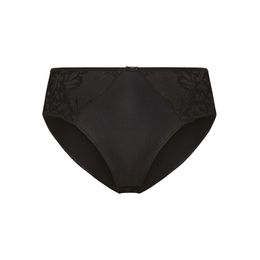 Slip SuSa "Slip Porto", Damen, Gr. 38, schwarz, Spitze, Obermaterial: 76% Polyamid PA. 13% Elasthan EL. 11% Baumwolle CO., Unterhosen Slip
