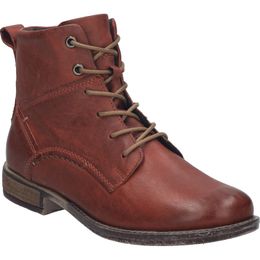 Stiefelette Josef Seibel "Sienna 95, rot", Damen, Gr. 37, rot, Obermaterial: 100% Rindsleder Leather cow., Schuhe Stiefelette