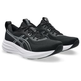 Laufschuh asics "GEL-PULSE 17", Herren, Gr. 42,5, schwarz, gravel, Synthetik, Schuhe Laufschuh