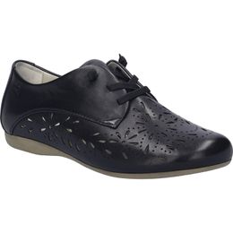 Schn&uuml;rschuh Josef Seibel "Fiona 83, schwarz", Damen, Gr. 41, schwarz, Obermaterial: 100% Rindsleder Leather cow., Schuhe Schn&uuml;rschuh