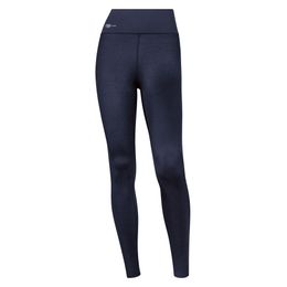 Sporthose Anita "Sport Tights massage", Damen, Gr. 46, N-Gr, blau (blau iris), Obermaterial: 79% Polyamid PA. 21% Elasthan EL., Hosen Sporthose