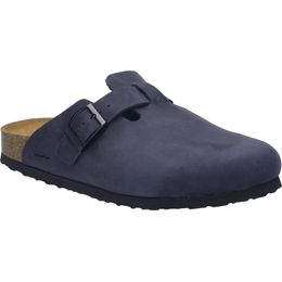 Clog Josef Seibel "Hermine 04, jeans", Damen, Gr. 40, blau (jeans), Obermaterial: 100% Rindsleder Leather cow., Schuhe Clog