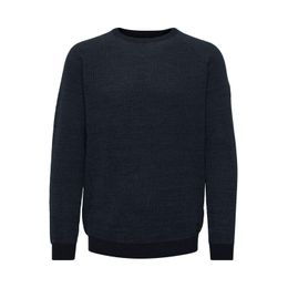 Strickfleece-Pullover Blend "Strickpullover BHComen", Herren, Gr. XXL, blau (marineblaus), Obermaterial: 100% Baumwolle CO., Pullover