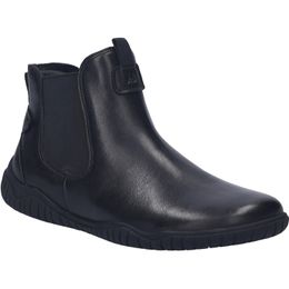 Stiefelette Josef Seibel "Wynona 04, schwarz", Damen, Gr. 37, schwarz, Obermaterial: 100% Rindsleder Leather cow., Schuhe Stiefelette