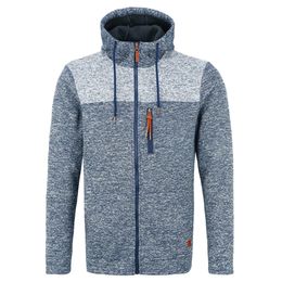 Fleecejacke Blend "Fleecejacke BHPinheiro", Herren, Gr. S, blau (marineblaus), Fleece, Obermaterial: 100% Polyester PES., regular fit normal, Jacken Fleecejacke