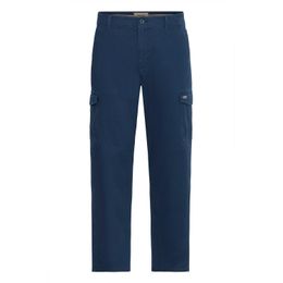 Cargohose Blend "Cargohose BHMADDOX wovenpant", Damen, Gr. 38, L&auml;nge 34, blau (marineblaus), Obermaterial: 98% Baumwolle CO. 2% Elasthan EL., Hosen Cargohose