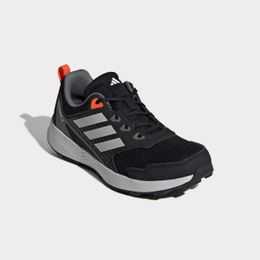 Trailrunningschuh adidas terrex "TRACEFINDER KINDER UND TEENS", M&auml;dchen, Gr. 39, core schwarz, grau one, semi impact orange, Synthetik, Textil, Schuhe, f&uuml;r Kinder & Jugendliche