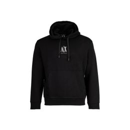 Sweatshirt Armani Exchange "Sweatshirt", Herren, Gr. M, schwarz, Obermaterial: 79% Baumwolle CO. 17% Polyester PES. 4% Elasthan EL., Sweatshirts Sweatshirt