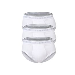 Boxershorts Bugatti "Slip 3er Pack", Herren, Gr. XXL, wei&szlig;, Obermaterial: 100% Baumwolle CO., Unterhosen