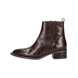 Stiefelette Pavement "Pavement Stiefelette Leder", Damen, Gr. 42, braun, Leder, Schuhe Stiefelette