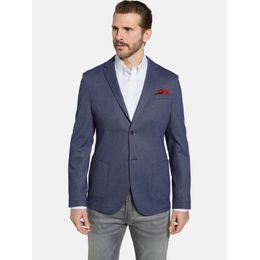 Jerseysakko Babista "Jersey-Sakko ZANLO", Herren, Gr. 48, blau, Sakkos, mit mehreren Taschen