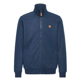 Kapuzensweatjacke Blend "Kapuzenfleecejacke BHPolax", Herren, Gr. M, blau (marineblaus melange), Obermaterial: 60% Baumwolle CO. 40% Polyester PES., Sweatjacken