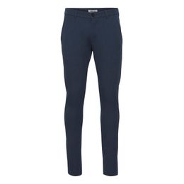 !Solid Stoffhose SOLID "Stoffhose SDFrederic", Herren, Gr. 31, L&auml;nge 34, blau (ombre blu), Obermaterial: 62% Polyester PES. 33% Viskose CV. 5% Elasthan EL., Hosen Stoffhose
