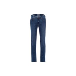 Comfort-fit-Jeans Brax "Jeans Cadiz", Herren, Gr. 33, N-Gr, blau, Obermaterial: 46% Baumwolle CO. 36% Polyester PES. 9% Modal CMD. 7% Elastomultiester ELE. 2% Elasthan EL., Jeans