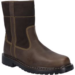 Stiefel Josef Seibel "Chance, braun", Herren, Gr. 40, braun (moro), Obermaterial: 100% Rindsleder Leather cow., Schuhe Stiefel