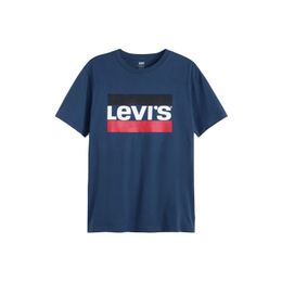 Levi's T-Shirt LEVI'S "T-Shirt Sportswear Logo Graphic Tee 1er Pack", Herren, Gr. L, blau, Obermaterial: 100% Baumwolle CO., Shirts T-Shirt
