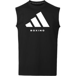 Muskelshirt adidas Performance "Community Tank Top Boxing" Gr. XXL, schwarz, Shirts, Herren, XXL, Obermaterial: 100% Baumwolle