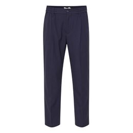 Stoffhose Casual Friday "Stoffhose CFMARC 0179 &acute;wollen&acute;pants", Herren, Gr. 32, L&auml;nge 34, blau (schwarz navy), Obermaterial: 88% Polyester PES. 8% Viskose CV. 4% Elasthan EL., Hosen Stoffhose