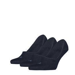 F&uuml;&szlig;linge Calvin Klein "CK MEN FOOTIE MC", Herren, Gr. 39-42, navy, Baumwollmischung, Socken, Antirutsch Noppen im Fersenbereich