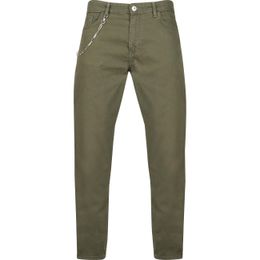 Bequeme Jeans 2Y Premium "2Y Premium Herren 2Y Boyfriend Fit Jeans", Herren, Gr. 32, Normalgr&ouml;&szlig;en, khaki, 97% Baumwolle, 3% Elasthan, unifarben, Jeans