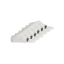 Sneakersocken Ellesse "Socken FRIMO NO SHOW SOCKS 6er Pack", Herren, Gr. 40-43, wei&szlig;, Obermaterial: 76% Baumwolle CO. 22% Polyester PES. 2% Elasthan EL., Socken Sneakersocken