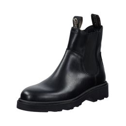 Stiefelette Gant "Gant Stiefelette Leder/Textil", Damen, Gr. 40, schwarz, Leder, Textil, Schuhe Stiefelette