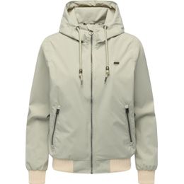 Ragwear Damen Outdoorjacke "Nuggeta Summer YOUMODO"graugr&uuml;n, Gr. XL, Obermaterial: 100% Polyester. Innenfutter: 100% Polyester, Jacken, L&auml;ssige