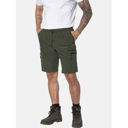 Cargobermudas Jan Vanderstorm "Cargobermuda ORTJELL", Herren, Gr. 58, N-Gr, gr&uuml;n (oliv), Obermaterial: 100% Polyester COOLMAX PES(Coolmax)., Hosen