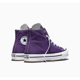 Sneaker Converse "CHUCK TAYLOR ALL STAR EVA LIFT CAN", Damen, Gr. 37,5, schwarzberry jam, wei&szlig;, egret, Textil, Schuhe Sneaker