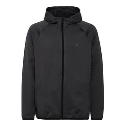 Fleecejacke North Bend "Fleecejacke NBBartos", Herren, Gr. M, schwarz, Obermaterial: 95% Polyester PES. 5% Elasthan EL., unifarben, regular fit, Jacken Fleecejacke
