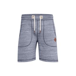 !Solid Sweatshorts SOLID "Sweatshorts SDAris", Herren, Gr. M, N-Gr, blau (insignia b), Obermaterial: 93% Baumwolle CO. 7% Polyester PES., Hosen Sweatshorts