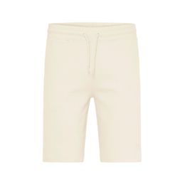 Sweatshorts Blend "Sweatshorts BHMFortex", Herren, Gr. L, N-Gr, beige (oyster gray), Obermaterial: 100% Baumwolle CO., Hosen Sweatshorts