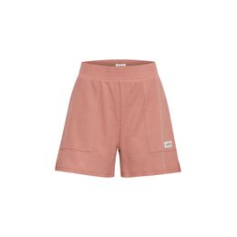 Shorts oxmo "Shorts OXWim", Damen, Gr. L, N-Gr, rosa (ash rose), Obermaterial: 57% Baumwolle CO. 43% Polyester PES., Hosen Shorts