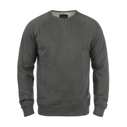 Longpullover Blend "Sweatshirt BHAlex", Damen, Gr. S, grau (pewter mix), Obermaterial: 60% Baumwolle CO. 40% Polyester PES., Sweatshirts Longpullover