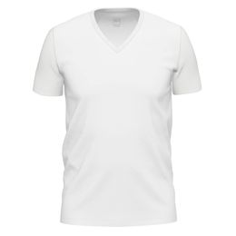 Unterhemd Ammann "T-Shirt Day Modern / Close to you", Herren, Gr. 5, N-Gr, wei&szlig;, Obermaterial: 93% Baumwolle CO. 7% Elasthan EL., Unterhemden Unterhemd
